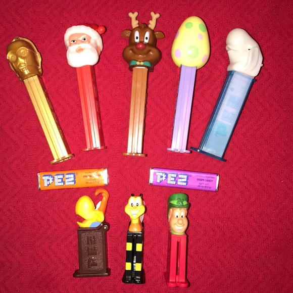PEZ | Other | Pez Candy Dispensers 8 Various Characters | Poshmark